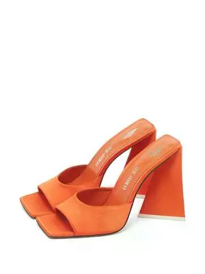 Attico Luz Square-toe Mules