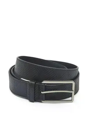 Bottega Veneta Intrecciato Debossed Belt - Black