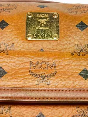 Mcm Visetos Monogram Tote Bag