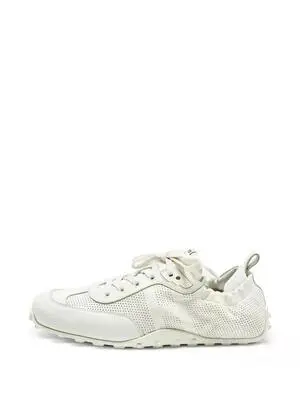 Hermès Perforated Lace-up Sneakers
