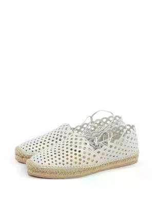 GIANVITO ROSSI Thierry Perforated Ballet Flats