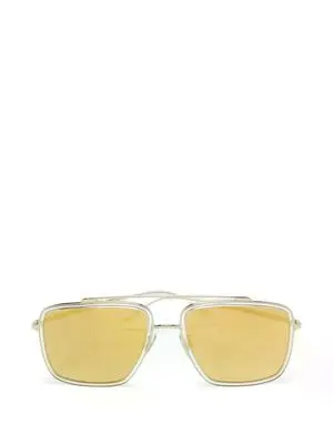Dolce & Gabbana Dg2220 Square-frame Sunglasses - Silver