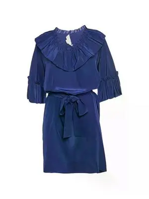 Stella McCartney Ruffled Belted Mini Dress