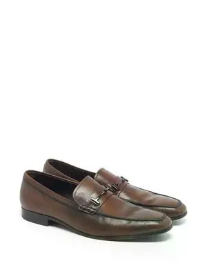 TOD'S Leather Horsebit Loafers