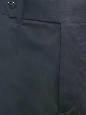 LOUIS VUITTON Straight-leg Cotton Shorts - Blue