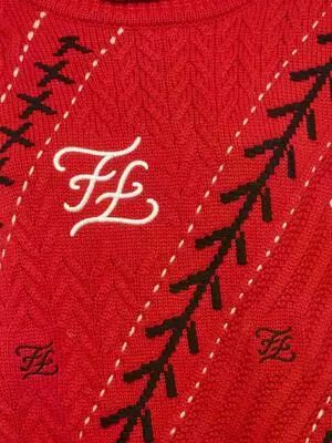 Fendi Ff Intarsia-knit Sweater