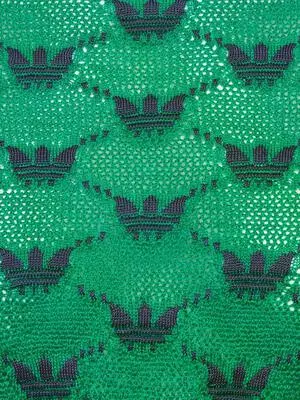 Gucci X Adidas Monogram Jacquard Top And Leggings