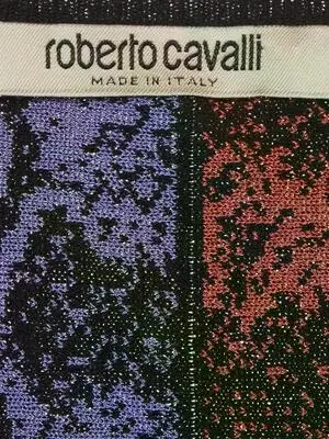 Roberto Cavalli Panelled Sleeveless Maxi Dress