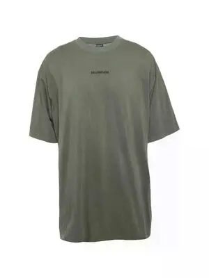 Balenciaga Logo Embroidered T-shirt
