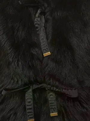 LOUIS VUITTON Reversible Hooded Lamb Fur Gilet