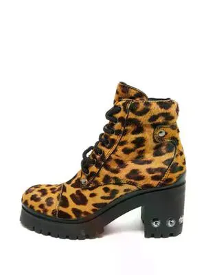 Miu Miu Lace Up Boots For Women