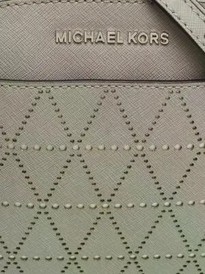 Michael Kors Emmy Perforated Shoulder Bag