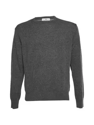 Pierre Balmain Knitted Crew Neck Sweater