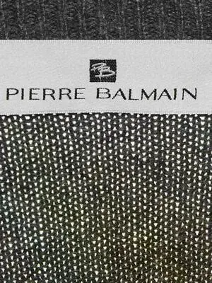 Pierre Balmain Knitted Crew Neck Sweater