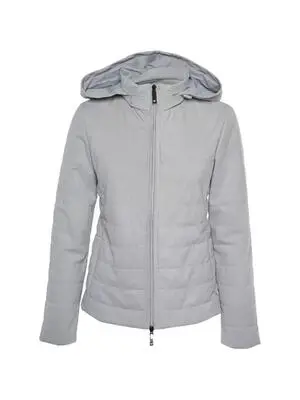 Emporio Armani Quilted Hooded Jacket