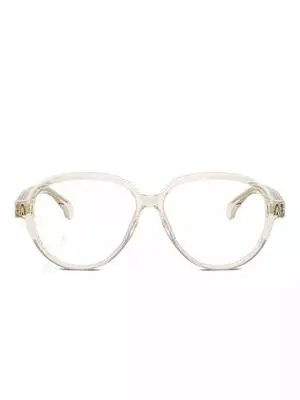 Moncler Round-frame Glasses - White