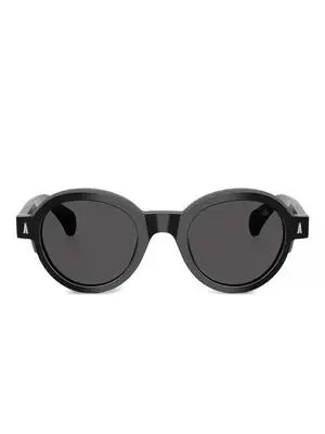 Moncler Round-frame Sunglasses - Black