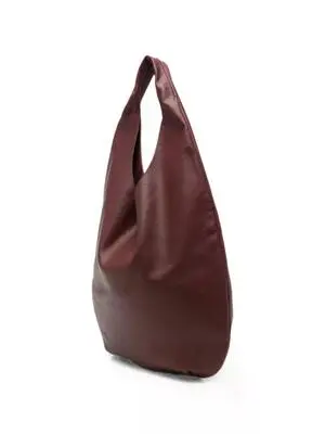 A.p.c. Logo-detail Leather Shoulder Bag - Red