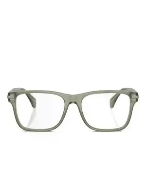 Moncler Rectangle Frame Glasses - Green