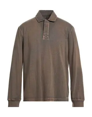 Rag & Bone Polo Shirt Size Cotton - Brown