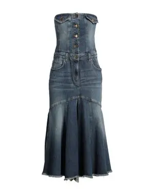 Pinko Midi Dress Size Cotton, Elastane