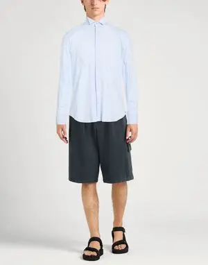 MANUEL RITZ Shirt Sky Size Cotton, Elastane