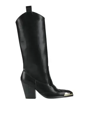 Versace Boot Size Leather - Black