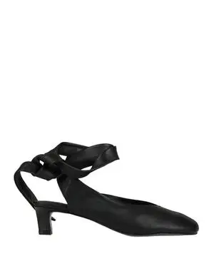 CastaÑer Pumps Size Leather - Black