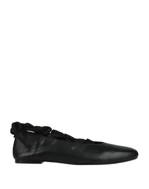 CastaÑer Ballet Flats Size Leather - Black