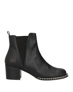 CastaÑer Ankle Boots Size Leather - Black