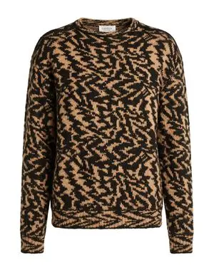 LANEUS Sweater Camel Size Wool, Polyamide, Polyacrylic, Alpaca Wool, Cashmere