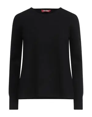 Max Mara Knitted Crewneck Sweater - Black