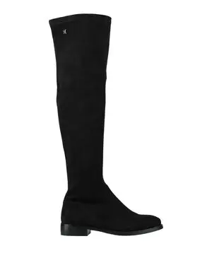 LAURA BIAGIOTTI Over-the-knee Boots In Brushed Textile Fibers
