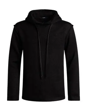 TAKESHY KUROSAWA Sweater Charcoal Size Acrylic, Polyester, Nylon, Wool, Elastane