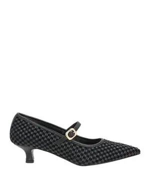 NILA & NILA Pumps Size Textile Fibers, Synthetic Material - Black