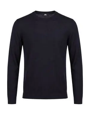 Alpha Studio The Fine Essentials Sweater Size Merino Wool - Blue