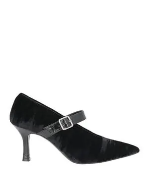NILA & NILA Pumps Size Textile Fibers - Black