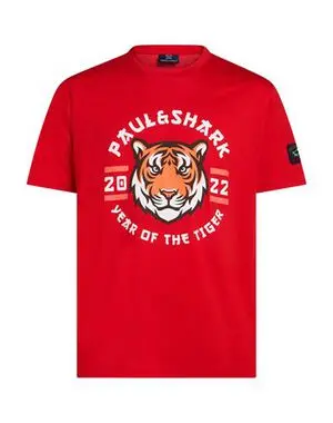 Paul & Shark T-shirt Size Cotton - Red