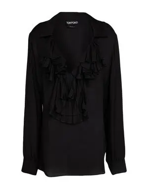 TOM FORD Top Size Viscose, Silk