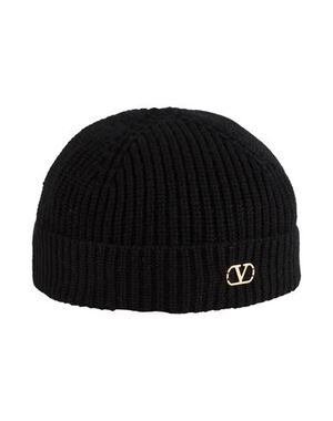 Valentino Garavani Cashmere Beanie - Black