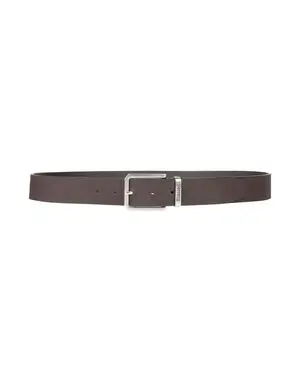 BLAUER. Belt Size Regenerated Leather, Polyurethane, Polyester, Cotton - Brown