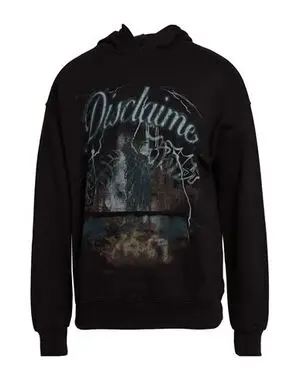 DISCLAIMER Sweatshirt Size Cotton - Black