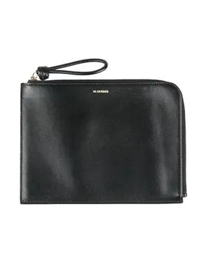 JIL SANDER Pouch Leather - Black