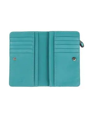 GABS Wallet Deep Teal Calfskin - Blue