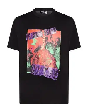 Versace T-shirt Size Cotton - Black
