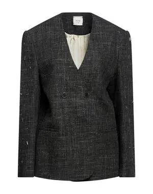 ALYSI Chocolat Blazer Size Wool, Polyester, Linen - Grey