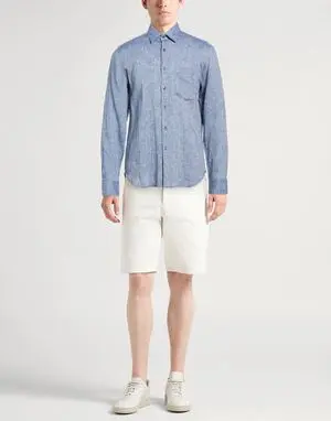 120% Lino Denim Shirt Size Linen