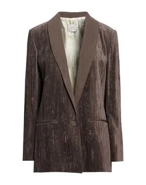 ALYSI Single-breasted Blazer - Beige
