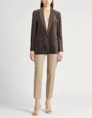 ALYSI Single-breasted Blazer - Beige