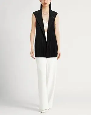 ALYSI Chocolat Tailored Vest Size Virgin Wool